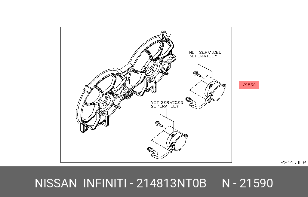 Nissan ALTIMA 08-18 FAN ASSEMBLY DUAL [2] - 21481-3NT0B | Spare Parts ...