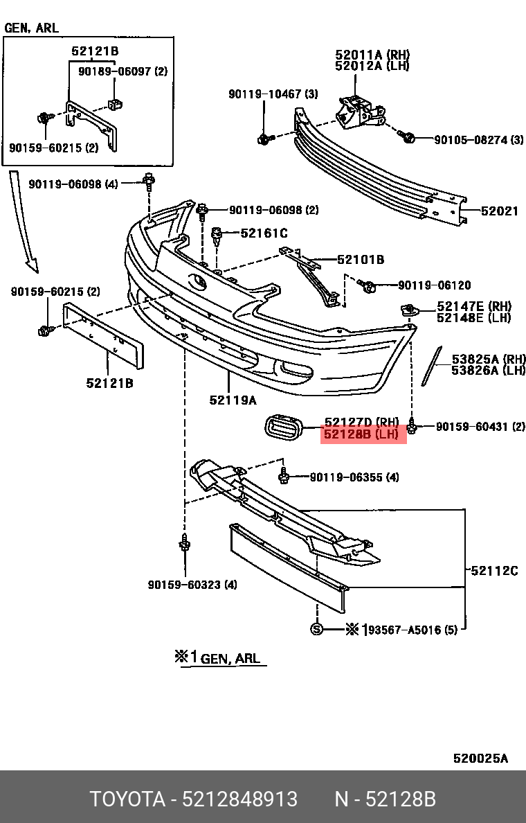 Lexus RX350 13-15 TOW HOOK COVER LH F SPORT - 52128-48913 | Spare Parts ...