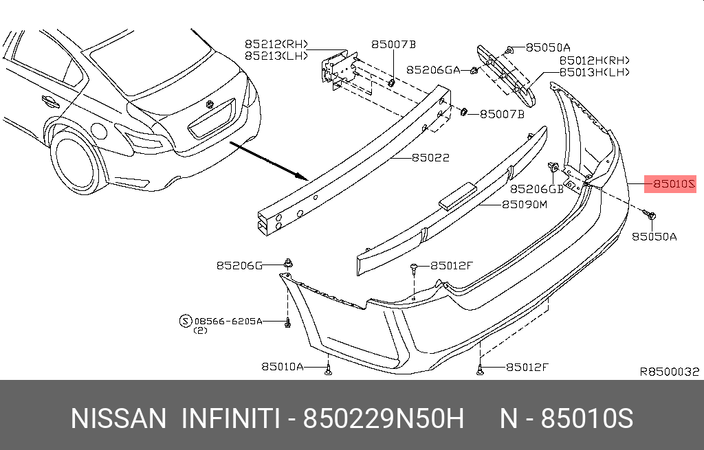 Nissan maxima spare parts store