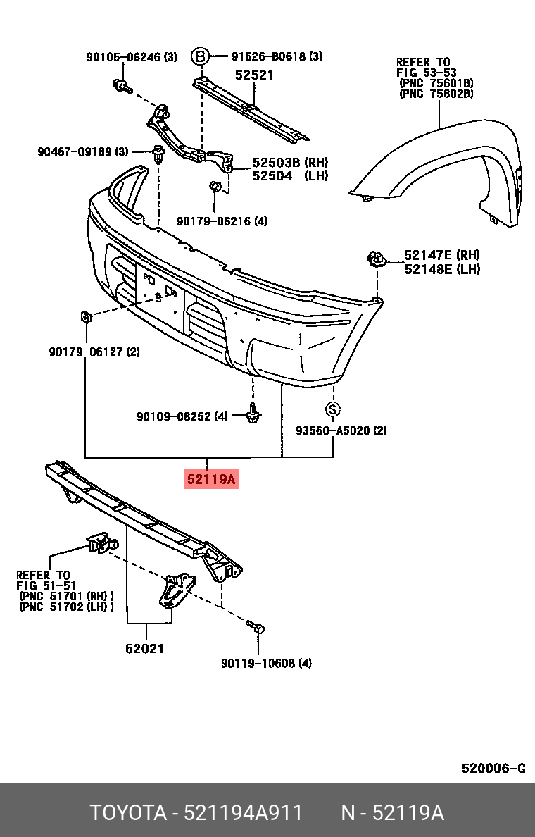 Toyota RAV4 16-19 BUMPER FRONT UPPER - 52119-4A911 | Spare Parts Shop ...
