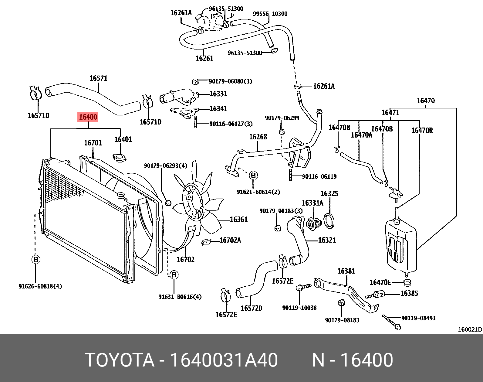 Lexus RX350 16-19 RADIATOR PA26 - 16400-31A40 | Spare Parts Shop ...