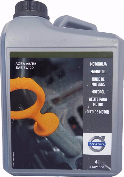 31321502 Масло моторное "SAE 5W-20 ACEA A5/B5", 4л купить в интернет ...